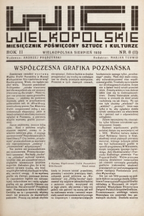 Wici Wielkopolskie : miesięcznik poświęcony sztuce i kulturze ...